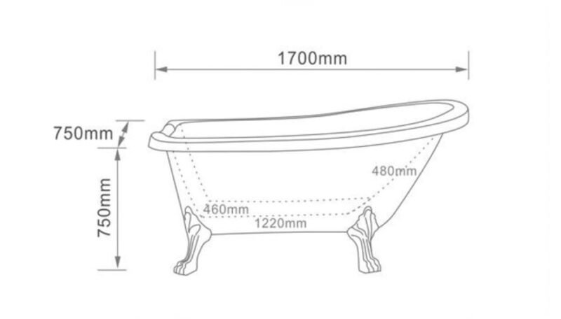 Bathing Tub Standard Sizes: Complete Dimensions Guide