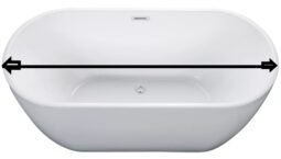 Bathing Tub Standard Sizes: Complete Dimensions Guide