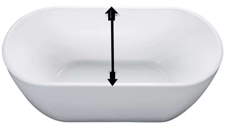 Bathing Tub Standard Sizes: Complete Dimensions Guide