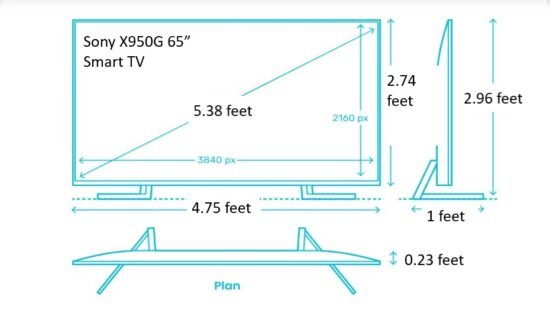 65 Inch TV Dimensions - How Big Is A 65 Inch TV - Get Answer
