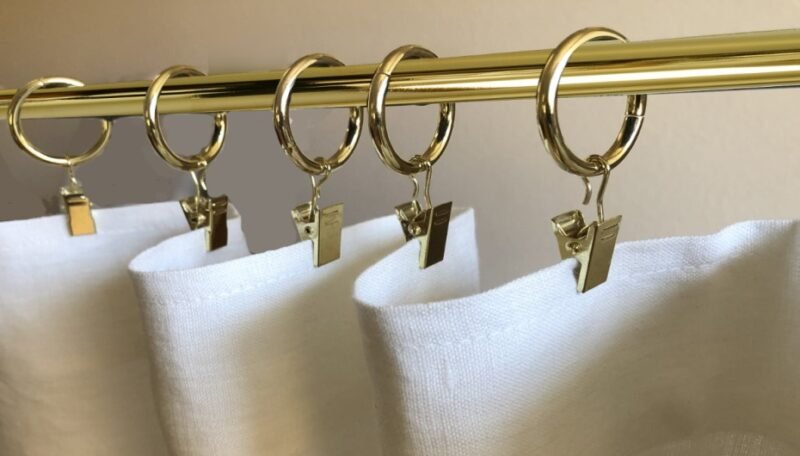 12 Different Types Of Curtain Hooks For Window Treatments