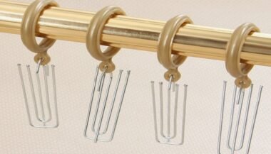 12 Different Types Of Curtain Hooks For Window Treatments